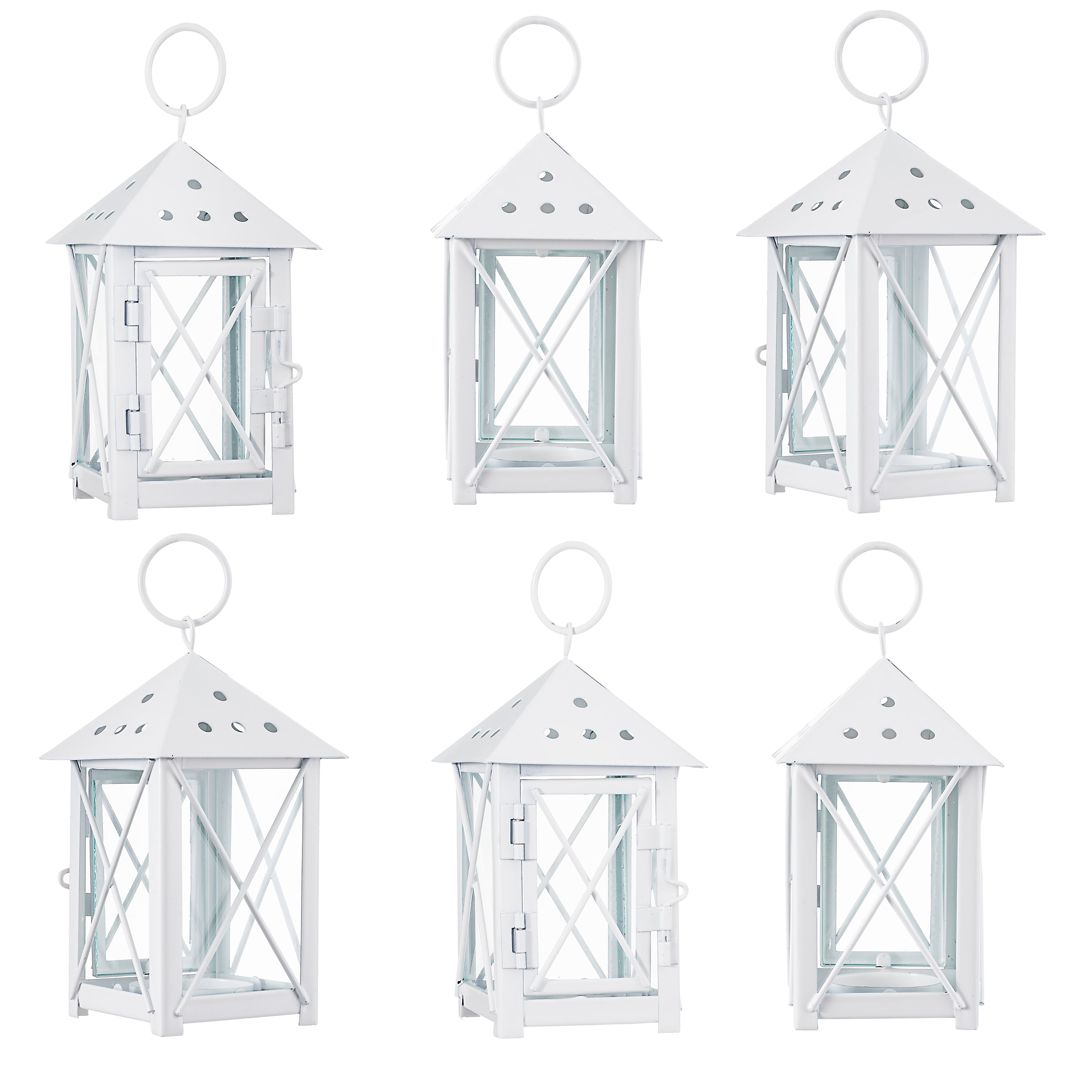 12 Packs: 6 ct. (72 total) White Mini Lanterns by Ashland® - Walmart.com