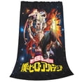 Katsuki Bakugo Fleece Blanket Throw Soft Cozy Plush Blanket For Couch ...