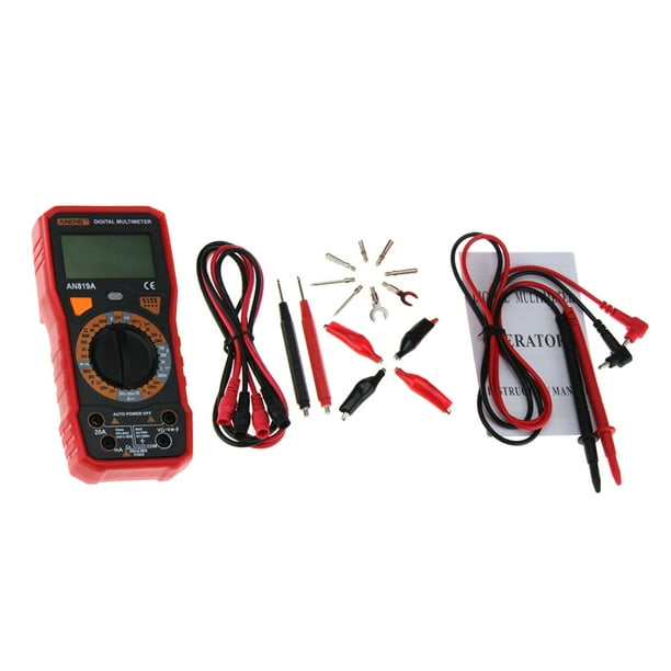 Multímetros Digitales, Multímetro Electrónico de Voltios Ohmios con ...
