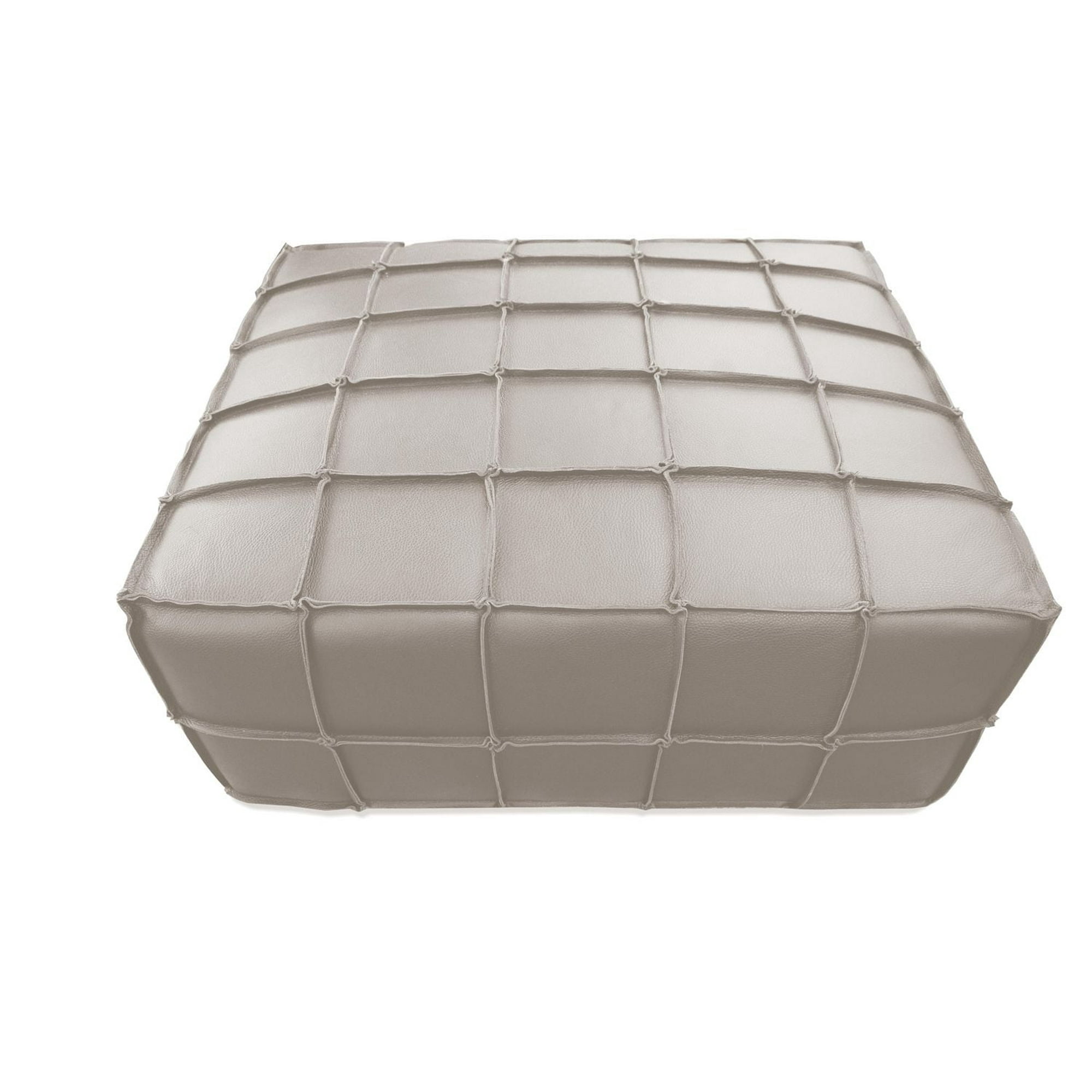 Click here for Topline Home Furnishings Ottoman  Black 100 Top Gr... prices