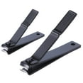 Evezr 3Pcs Stainless Steel Nail Clipper Set - Blk - Walmart.com