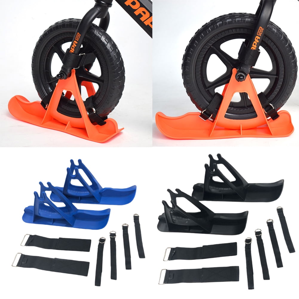 SPRING PARK Snow Sledge Board Set for 12-14 inch Balance Bike Scooter ...