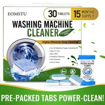 True Fresh Washing Machine Cleaner Tablets, 15 Pack, Front Loader, Top ...