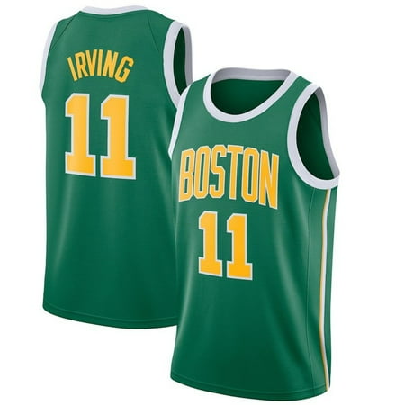 Mens Basketball Jersey Boston #0 Tatum #8 Kemba Walker #11 Kyrie Irving ...