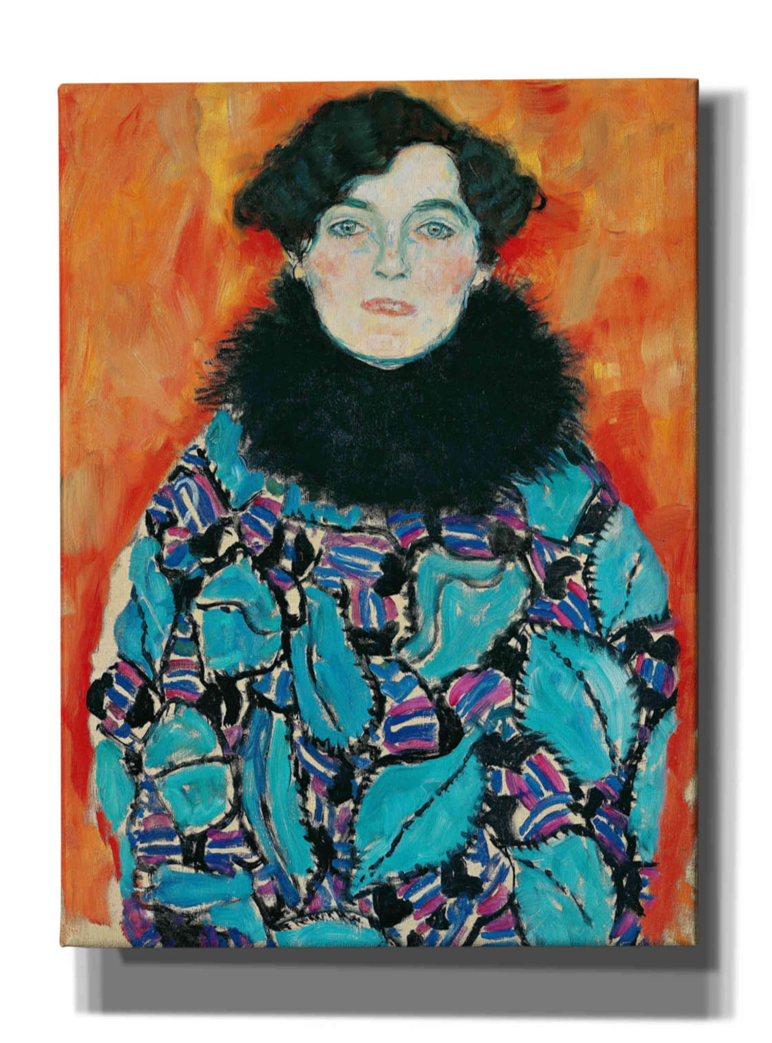 Epic Graffiti 'Johanna Staude' by Gustav Klimt, Canvas Wall Art, 40"x54 ...