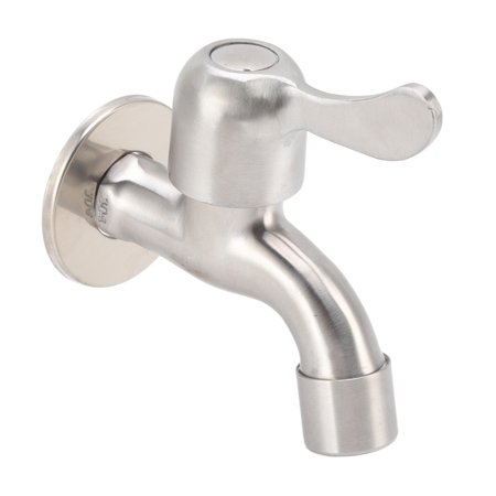Washing Machine Tub Tap Faucet, Single Cold Water Tap Stainless Steel ...