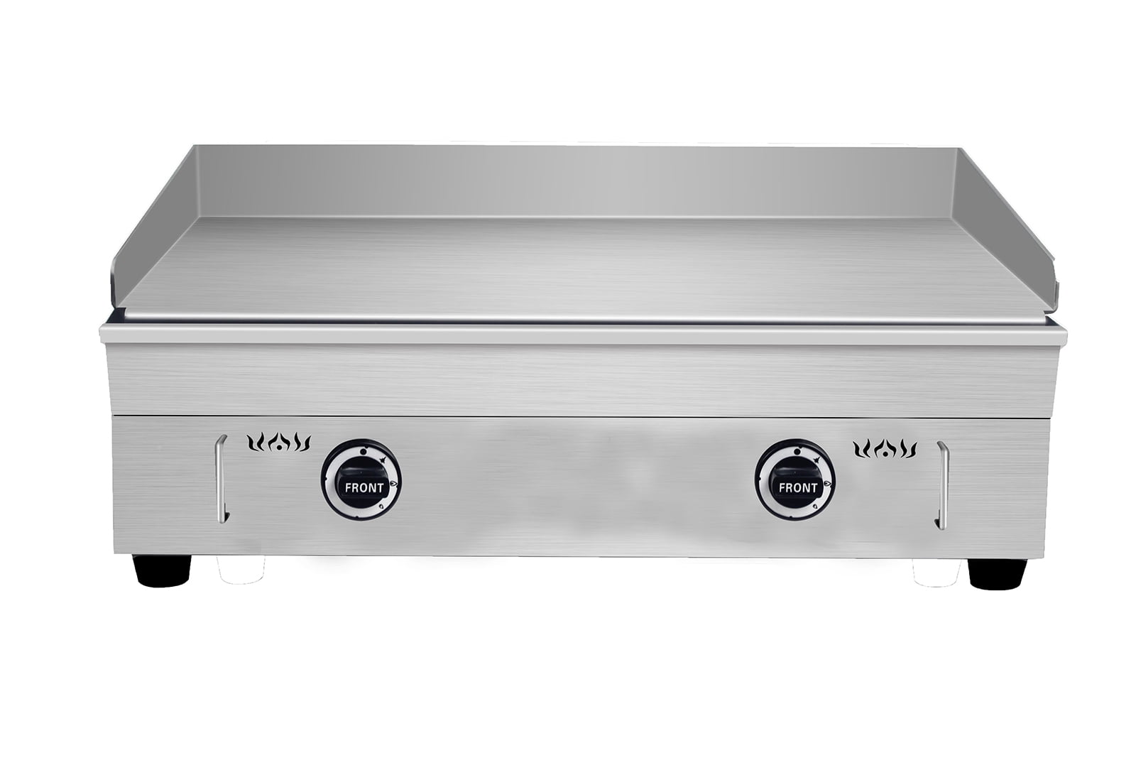 Techtongda Commercial Home Gas Grill Griddle Camp Countertop Flat ...