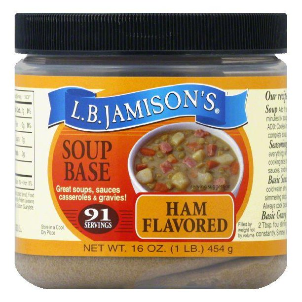 L.B. Jamison's Ham Flavored Soup Base, 2-Pack 16 oz. Jars - Walmart.com