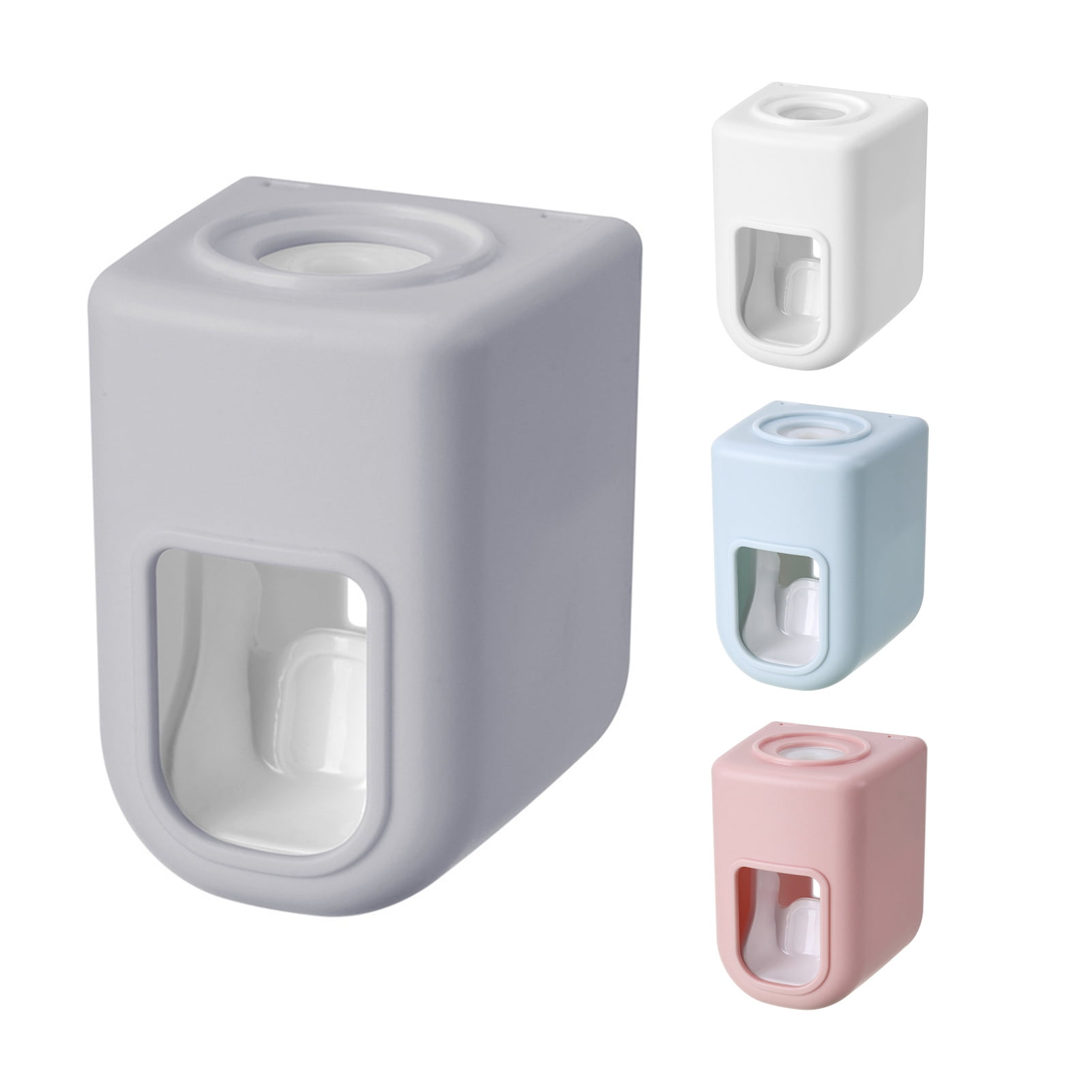 Toothpaste Dispenser Nordic Style Wall-mounted Punch-free Waterproof ...