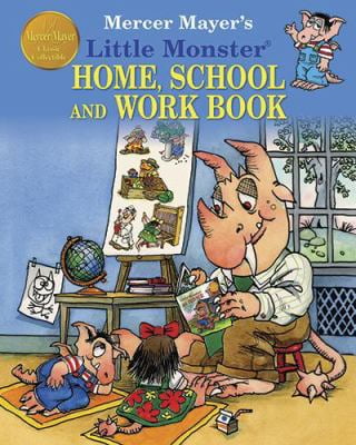 Pre-Owned Mercer Mayer's Little Monster Home, School and Work Book ...