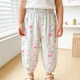 BOOMNY Girls Pants Wide Leg Pants for Girl Trendy Cartoon Graphic ...