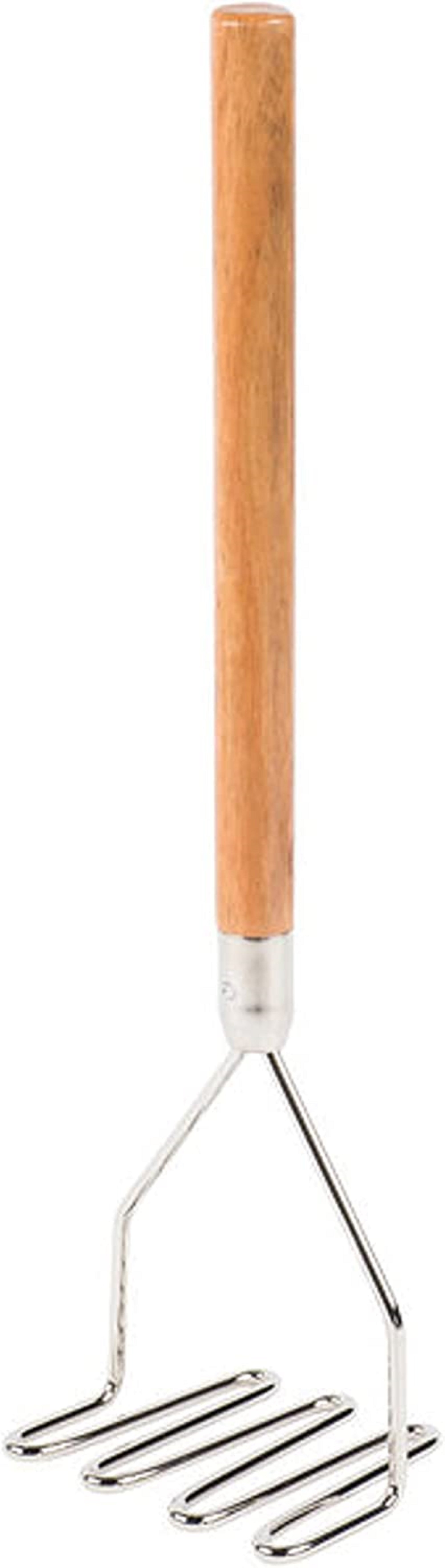 Truecraftware – 24- inch Square Shape Potato Masher Iron Plated with ...