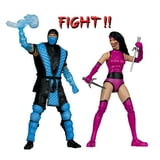 Sub-Zero vs Mileena (Mortal Kombat Klassic) Deluxe 2-Pack 7" Figures ...