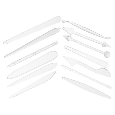 6PCS Pottery Plastic Scraper Tools Set Clay Sculpture Pottery Clay ...