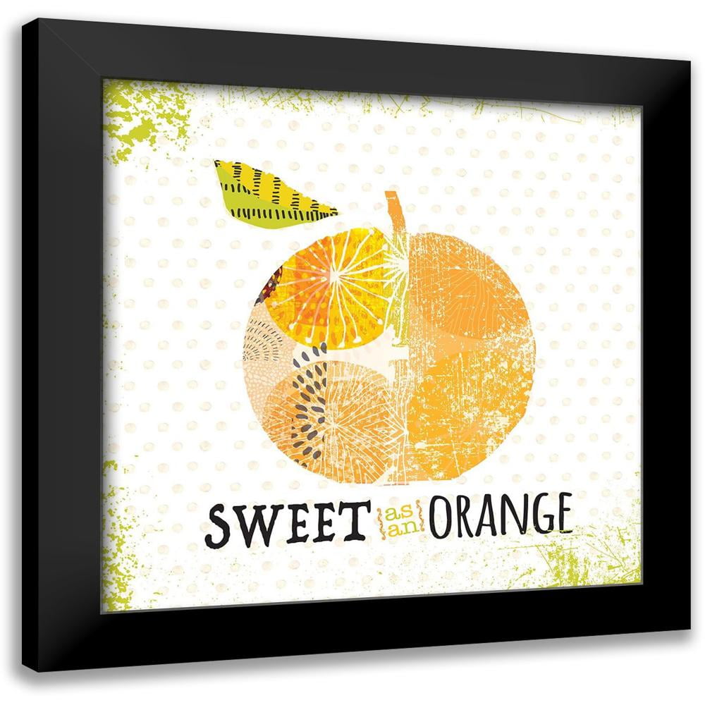 JMB Designs 15x15 Black Modern Framed Museum Art Print Titled - Sweet ...