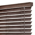 Estrella Cordless 2" Vinyl Venetian Blind 30x64 - Mahogany - Walmart.com