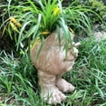 Homestyles Stone Wash Grandma Violet the Muggly Face Humorous Statue ...