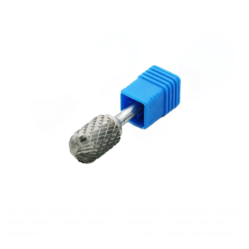BE-TOOL C Style Cylindrical Radius End Shape Tungsten Carbide Burr for ...