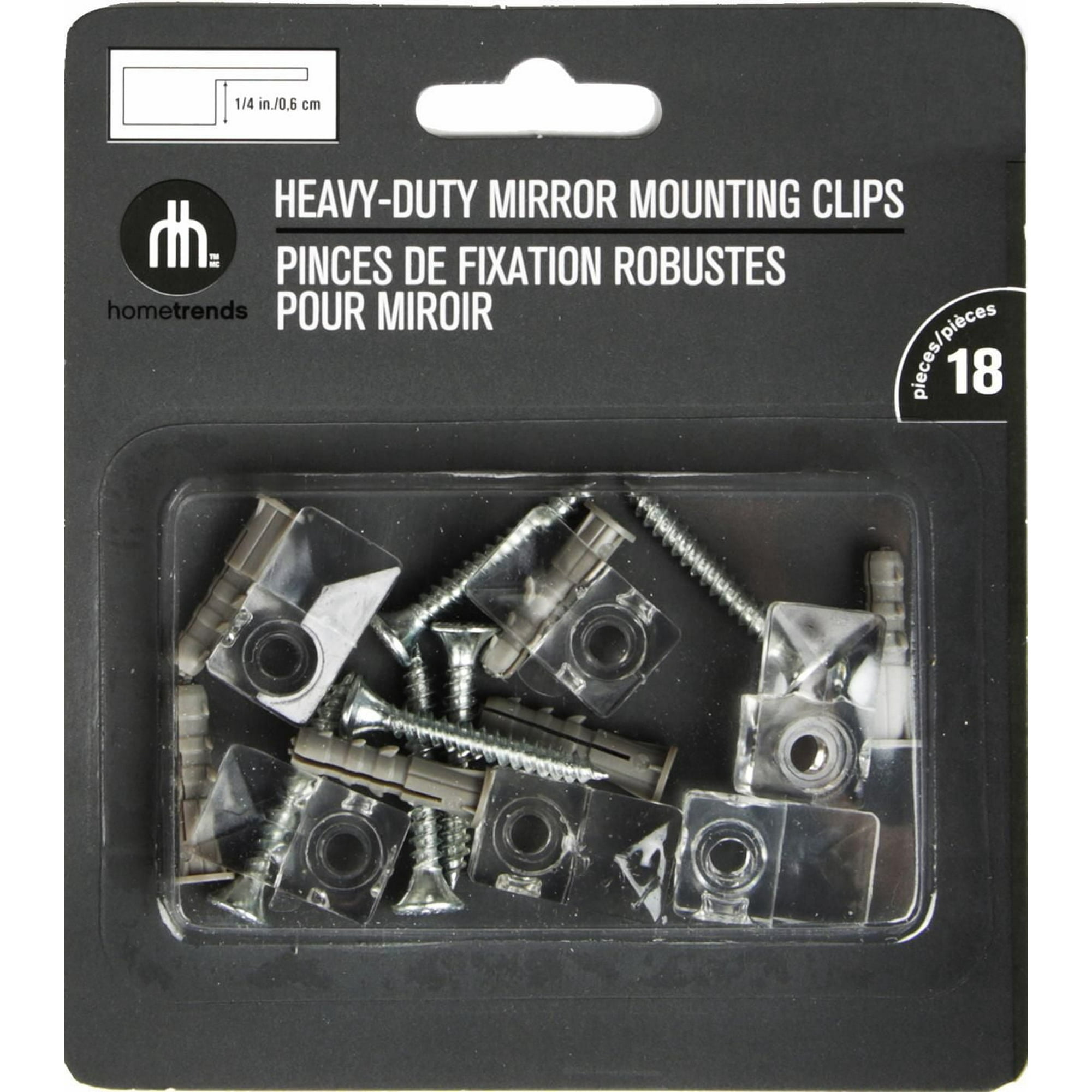Click here for Hometrends Heavy Duty Mirror Mounting Clips prices