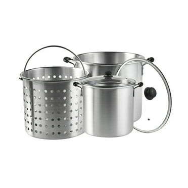 Tramontina 16 Quart Stainless Steel Covered Stock Pot - Walmart.com
