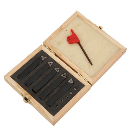 3/8in Turning Tool, Triangular Configuration Indexable Turning Tool Set ...