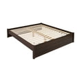 Prepac Select 4-Post Platform Bed, King, Espresso - Walmart.com