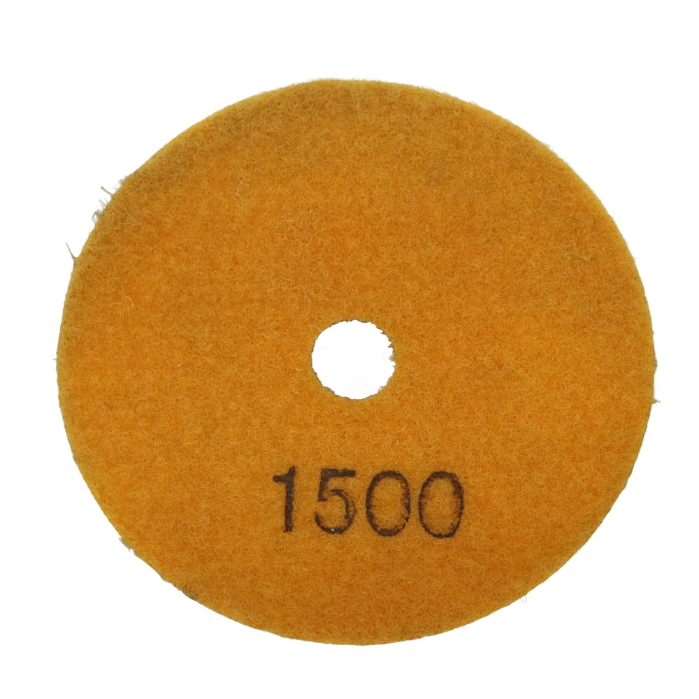 TECHTONGDA 1500 Mesh Resin Polishing Pad for Cement Ground Grinder ...