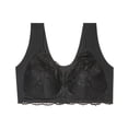 Abtuhar Women Plus Size Lace Front Closure Thin Back Bras - Walmart.com