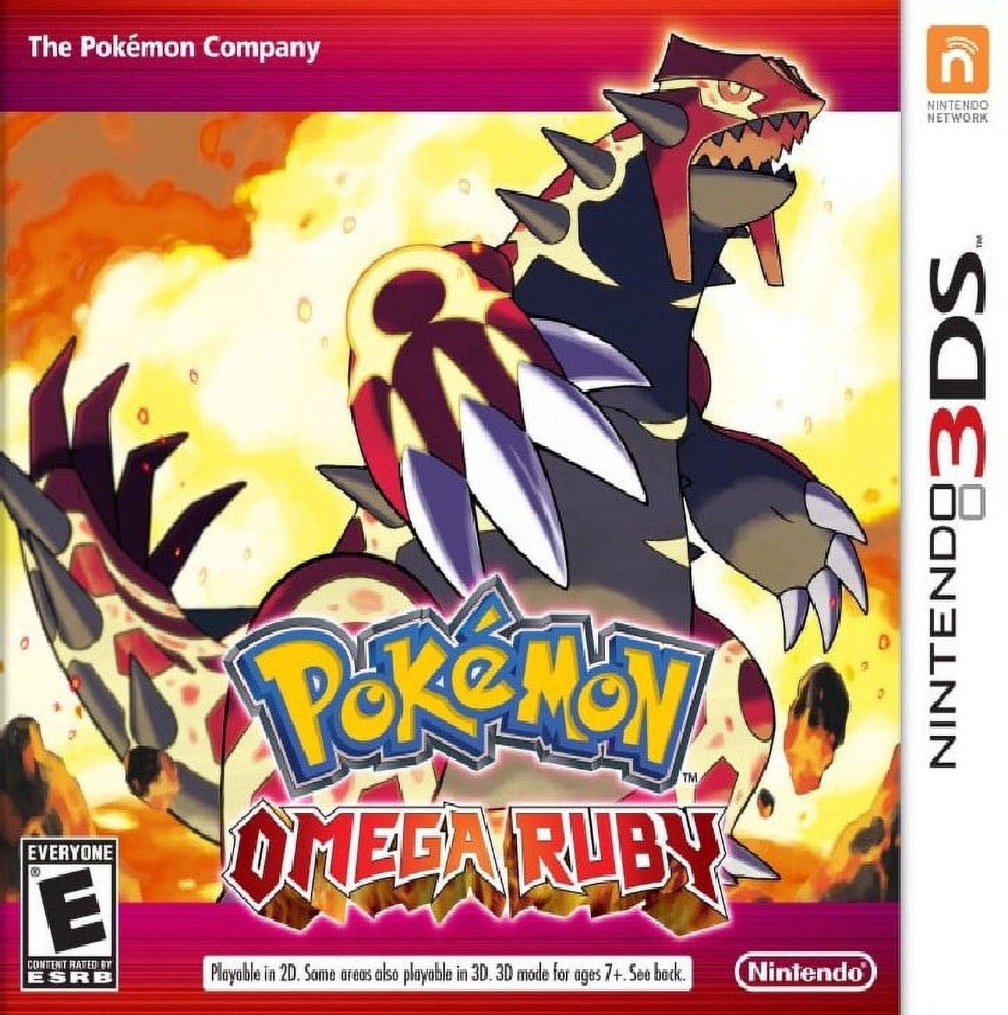 Restored Nintendo Pokemon Omega Ruby - 3DS Game (Nintendo, 2014 ...
