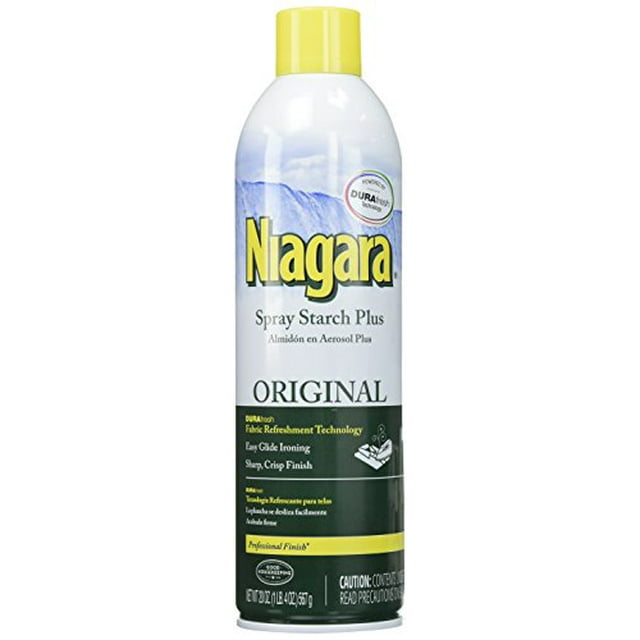 Niagara Original Spray Starch Plus Durafresh Professional Finish, 20 Oz ...
