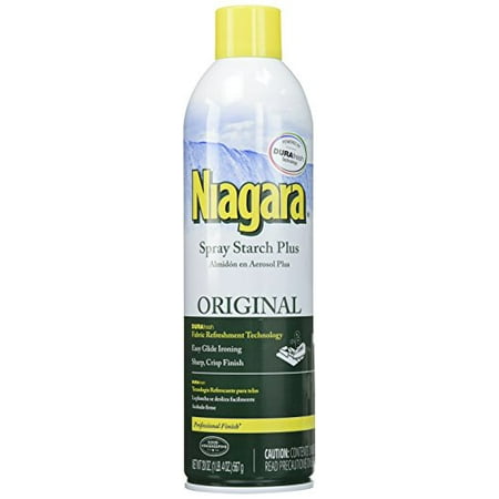 Niagara Original Spray Starch Plus Durafresh Professional Finish, 20 Oz ...