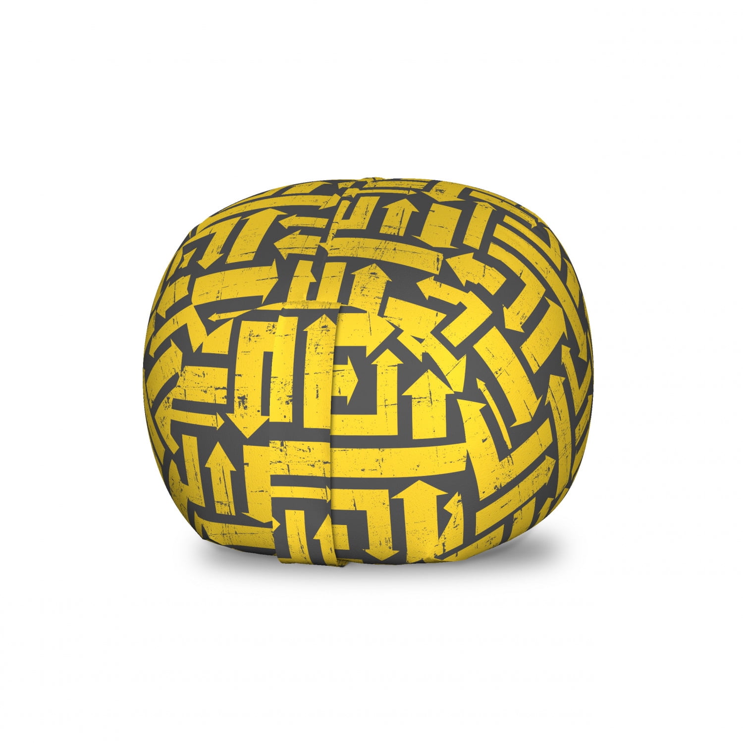 Contemporary Storage Toy Bag Chair, Pointing Symbols Right Left Up and ...
