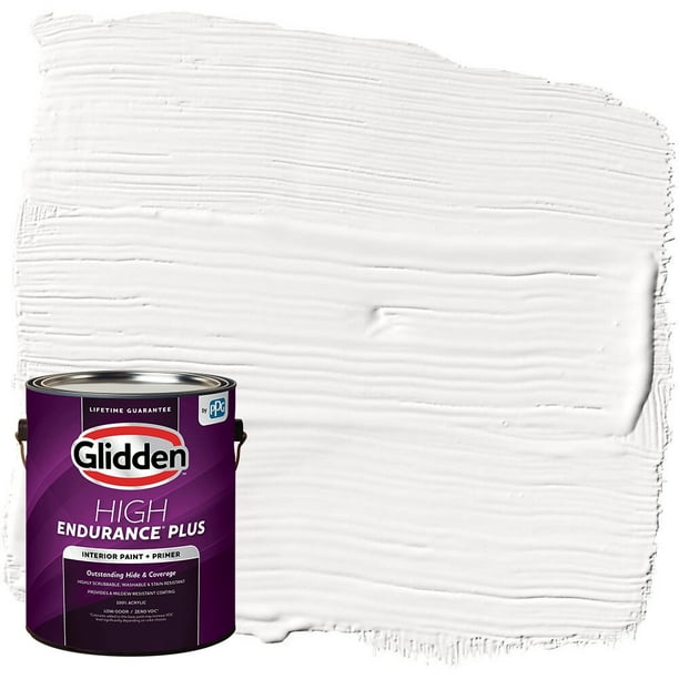 Glidden HEP Grab-N-Go Interior Paint & Primer Eggshell, White, 1 Gallon ...