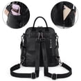 UTO Backpack Purse for Women Small Vegan Leather Ladies Fashion ...