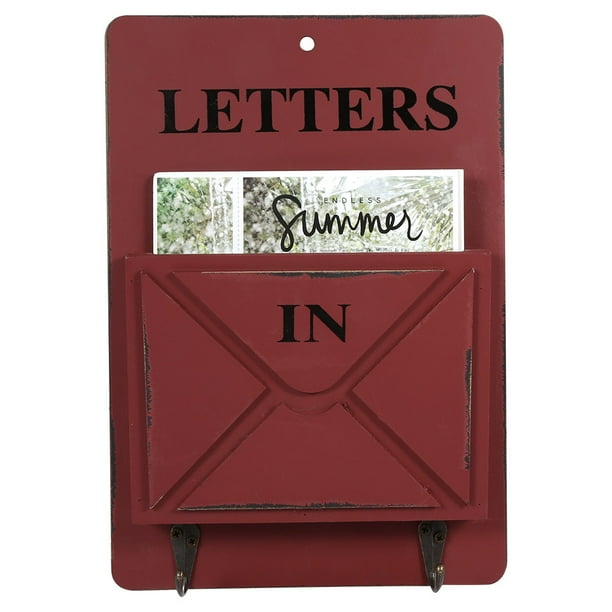 Letter Rack,Wood Mail Letter Rack Letter Holder Wall Letter Rack Highly ...
