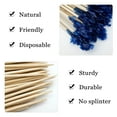 BLUE TOP Wood Frill Picks Toothpicks 4 Inch Pack 1000,Cocktail Party ...