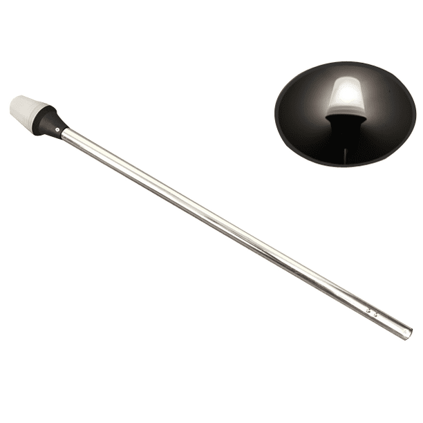 All Round Long Stern Light Plug in Aluminum Pole Warm White - Walmart.com