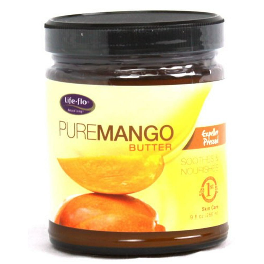 Life-Flo Pure Mango Butter, 9 Oz - Walmart.com - Walmart.com