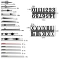 TSV 5pcs Clock Mechanisms Replacement Kit, DIY Quartz Clock Part with 5 ...