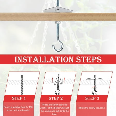 Redempat 10piece Wing Spring Folding Dowels For Easy Handling And ...