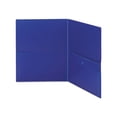 Smead, SMD87701, Poly 2-pocket Presentation Folder, 5 / Pack, Blue ...
