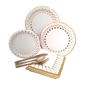 Gold Paper Plates