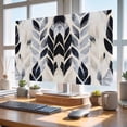Navy Blue Botanical TV Dust Cover,Stretchable TV Screen Desktop ...