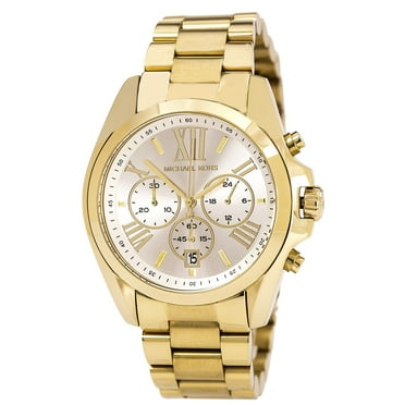 Michael Kors Women's Bradshaw Gold Tone Chronograph Watch MK5739 ...