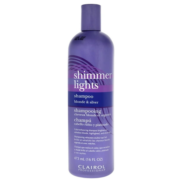 Shimmer Lights Blonde and Silver Shampoo by Clairol for Unisex - 16 oz ...