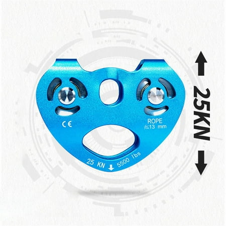 Zip Line Trolley Double Pulleys Hanging Device Caving Use Simple Sturdy ...