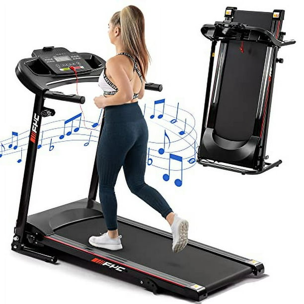FYC Folding Treadmills for Home with Bluetooth and Incline, 2.5HP ...