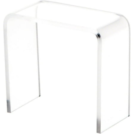 Plymor Clear Acrylic Vertical Rectangular Display Riser, 2" H x 2" W x ...