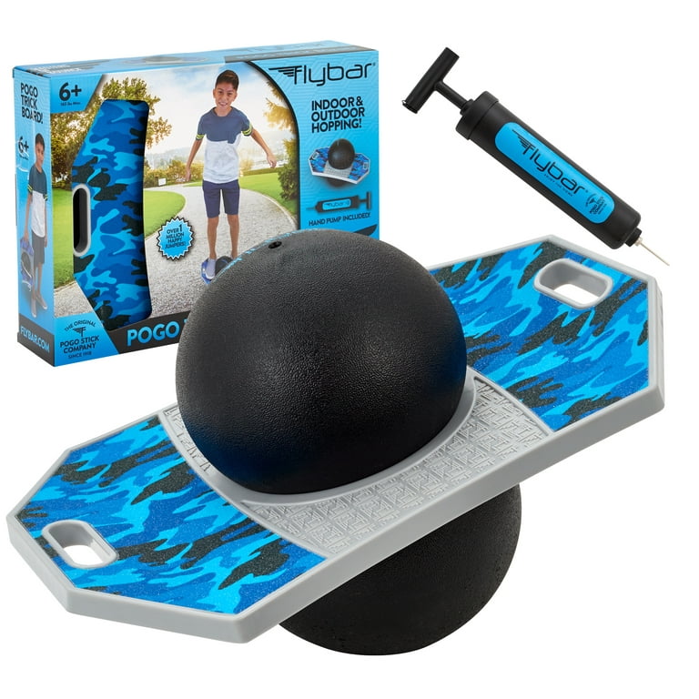 Silver Black Pogo Ball
