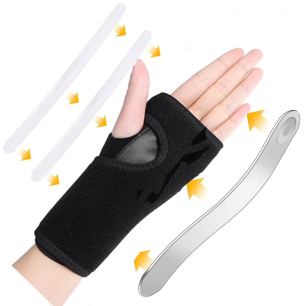 BuyWeek 1PC Adjustable Fitted Left Hand Breathable Muscle Protection ...